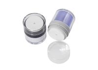 China Cosmetic Packaging PP Airless Jar Including Replaceable 15g 30g 50g for sale