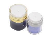 China Cosmetic Packaging PP Airless Jar Including Replaceable 15g 30g 50g for sale