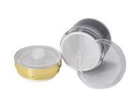 China Cosmetic Packaging PP Airless Jar Including Replaceable 15g 30g 50g for sale