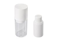 China 15ml 30ml 50ml Airless Bottle Refillable System Round Shape for sale