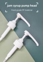 China Coffee Mate Plastic universal Dispenser Pump With Extended Head 5ml 8ml 10ml for sale