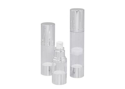 China AS Aluminum Airless Pump Bottles 15ml 30ml 50ml 80ml 100ml 120ml for sale
