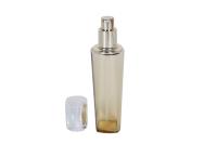 China Gold Cosmetic Packaging Set Plastic Dropper Bottle Lotion Bottle Toner Bottle And 15/50g Acrylic Cream Jar for sale