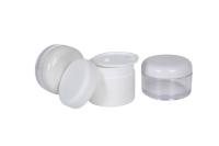 China White PP PET 80ml 100ml 120ml 150ml Lotion Bottle PETG 60g 100g Cream Jar Cosmetic Personal Care Set for sale