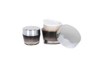 China Wholesale Acrylic 15g 50g Cream Jar PET 100ml 120ml Lotion Serum Bottle Cosmetic Personal Care Set Packaging for sale