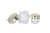 China Free Sample OEM Face body Care Gift Set 15ml Color Customized Acrylic Lotion Bottle 15/50g Luxury Cream Jar Skincare Set for sale