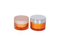 China Cylindrical Cosmetic Packaging Personal Skincare Acrylic Lottle Sets 6pcs 15/30/50/100/120ml Facial Lotion Serum Bottle for sale