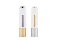 China Empty Rose Gold Unique White CBD Cosmetic Luxury Skincare Hair 15ml Push Button Plastic Luxury Eye Face  Dropper bottle for sale