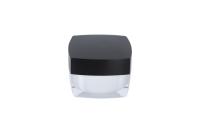 China Square Acrylic Cosmetic Packaging Set 15-30-50-100-120ml Lotion Essence Bottle 15-30-50g Cream Jar for sale