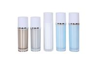 China Custom Color Acrylic 100ml 120ml 150ml Lotion/Toner Bottle 30g 50g Cream Jar Skincare Cosmetic Packaging Set for sale