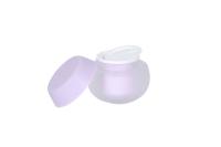 China 30/50/100ml Light Bulb Shape HDPE Plastic Lotion Bottles And 50g Acrylic Cream Jar Color Custom Facial Skincare Gi for sale