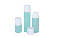 China 10PCS Luxury Cosmetic Packaging PETG 5/15/30/50/80/100/140g Round Cream Jar 50/120/180ml Matte Clear Lotion Bottle for sale