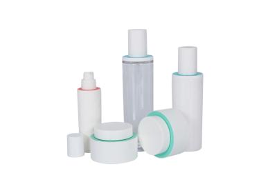 China White Cylinder Lotion 60ml PP Airless Bottle 150ml 180ml30g 50g Round for sale