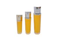 China Acrylic 30/60ml/100ml 30g/50g Face Cream Jar Heavy Wall Hexagon for sale