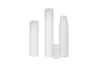 China PP airless bottle Cosmetic small sample packaging 5ml 8ml 10ml 15ml for sale