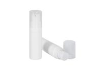 China PP airless bottle Cosmetic small sample packaging 5ml 8ml 10ml 15ml for sale