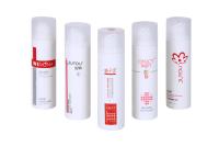 China Round PP airless bottle 15ml 30ml 50ml cosmetic pump bottles for sale