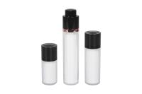 China 15ml 30ml 50ml Twist Head Round As + PP Double-Layer Airless Bottle for sale