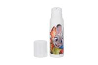 China 30%-100% PP  PCR material Ailess bottle 150ml 200ml 250ml Round   hair care airless pump packaging for sale