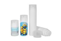 China 30% PCR PP Airless Bottle packaging for cosmetics 30ml 50ml 75ml 100ml 120ml 150ml 200ml for sale