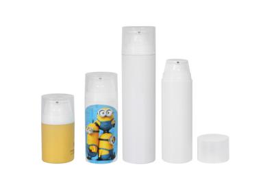 China 50% PCR PP Airless Bottle packaging for cosmetics 30ml 50ml 75ml 100ml 120ml 150ml 200ml for sale