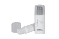 China Sunscreen packaging PP Airless bottle 30ml  50ml  Oval design airess pump bottle for sale