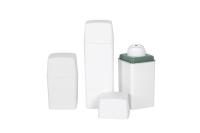 China Luxury Double Layer  PP  Square Airless Bottle For Cosmetics 15ml 30ml  50ml cosmetic packaging bottle for sale