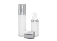 China Acrylic airless bottle 15ml  30ml  advanced essence cosmetic packaging airless pump bottle for sale