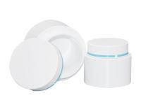 China Sustainable Packaging PP Cream Jar 50g 100g Environmental Protection for sale