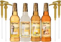China Food Grade Syrup Pump Bottle 5ml 8ml 10ml 28-400 Gold And Black for sale