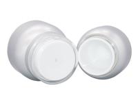 China Acrylic Airless Jars With Caps 30g And 50g Cosmetic Packaging for sale