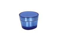 China Triangle 50ml Serum Cosmetic Bottle 75g Hexagon Cream Jar Translucent Packaging for sale