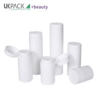 China Flip Top Cosmetic Airless Pump Bottles 150ml Personal Care Packaging for sale