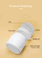 China Flip top cap cream jar  Fresh-Locked Cream Jar  80g 100g 200g Cosmetic matte packaging jar bottle for sale