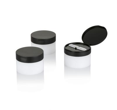 China 100g Flip Top Cap matte cream jar  for  80g cosmetic  packaging container for sale