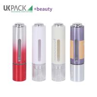 China Empty CBD Cosmetic Pump Bottle 15ml With Plastic Push Button for sale