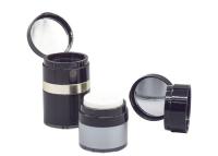 China CC Cream Acrylic Airless Jar With Mirror Cosmetic Pump Packaging for sale