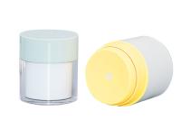 China 50g Round Skin Care Packaging Acrylic Airless Jar For Baby Products for sale