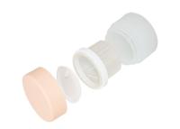 China PP Rotary Refillable Airless Pump Bottles 30ml For Cosmetic for sale