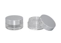China 5g Round Lip Balm Jar Recyclable Material PETG Packaging Bottle for sale