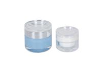 China 40ml Frosted Airless Lotion Bottle Packaging Set With Cap for sale