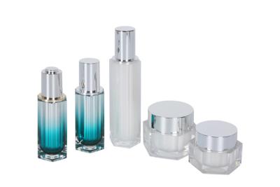 China 7pcs Cosmetic Dropper Bottle 50ml For Lotion Packaging Set for sale