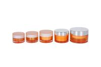 China Cylinder Shape Cosmetic Pump Bottle Packaging Skincare Set for sale
