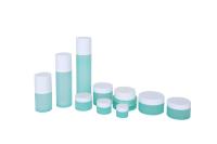 China BPA Free Matte Cylinder PETG Airless Lotion Bottle Skincare Cosmetic Packaging for sale