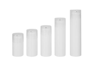 China Cylinder PP Airless Bottle Cosmetic Skincare Set For Serum 30ml 100ml for sale