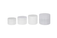 China Cylinder PP Airless Bottle Cosmetic Skincare Set For Serum 30ml 100ml for sale