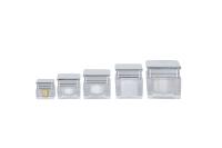China 100ml Square Lotion Pump Bottle 10g Lip Cream Jar Cosmetic Packaging For Skincare for sale