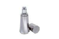 China Aluminium Oxidation Polygon Lotion Pump Bottle Skincare Refill Face Cream Jar for sale