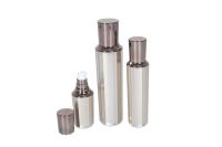 China Polygon Acrylic Lotion Bottle Skincare Cream Jar Cosmetic Family Set Packaging 60ml for sale
