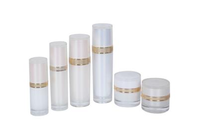 China Cosmetic Packaging Acrylic Lotion Bottles Jar Family Skincare 120ml for sale